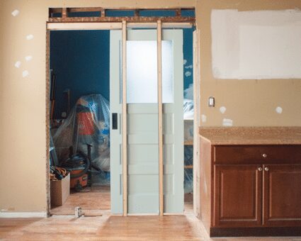 The Anatomy of Our Pocket Door - Yellow Brick Home
