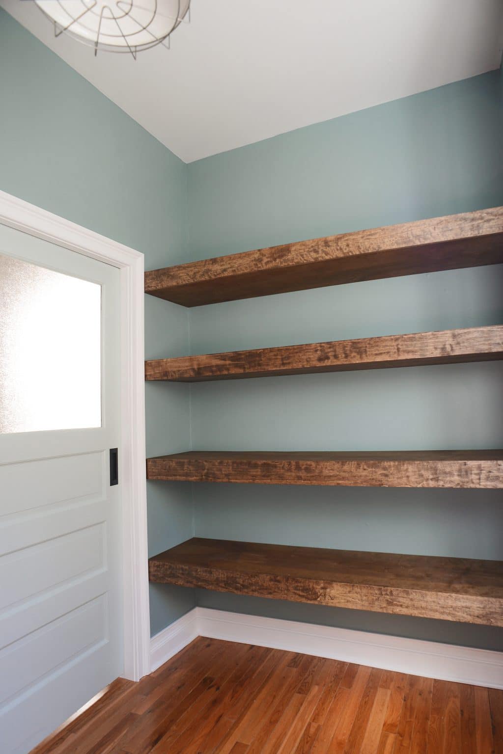 DIY Floating Shelves for Easy Storage - Yellow Brick Home