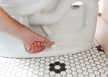 How-To Install a Toilet in 5 Easy Steps - Yellow Brick Home