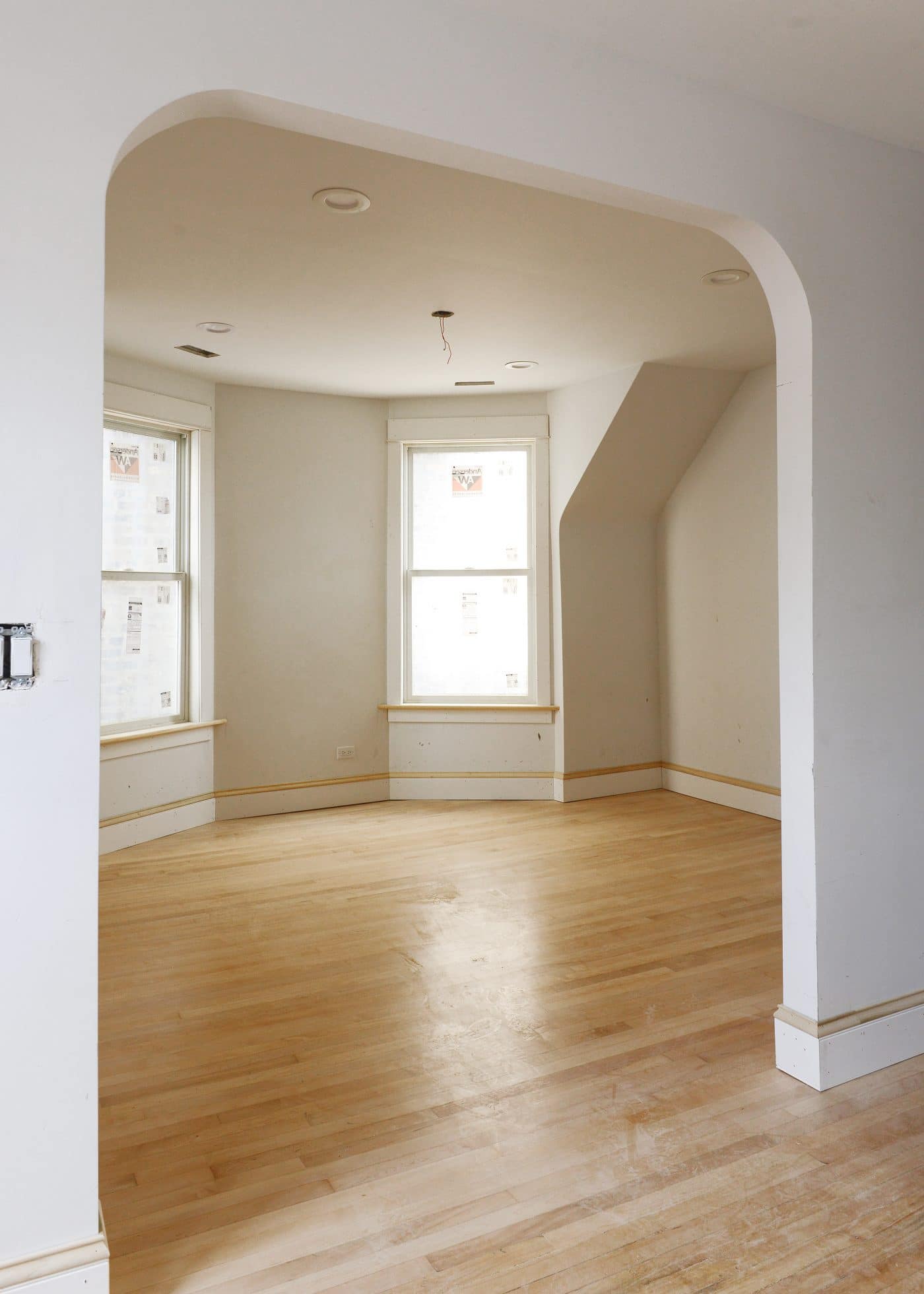 The Two Flat is Trimmed! - Yellow Brick Home