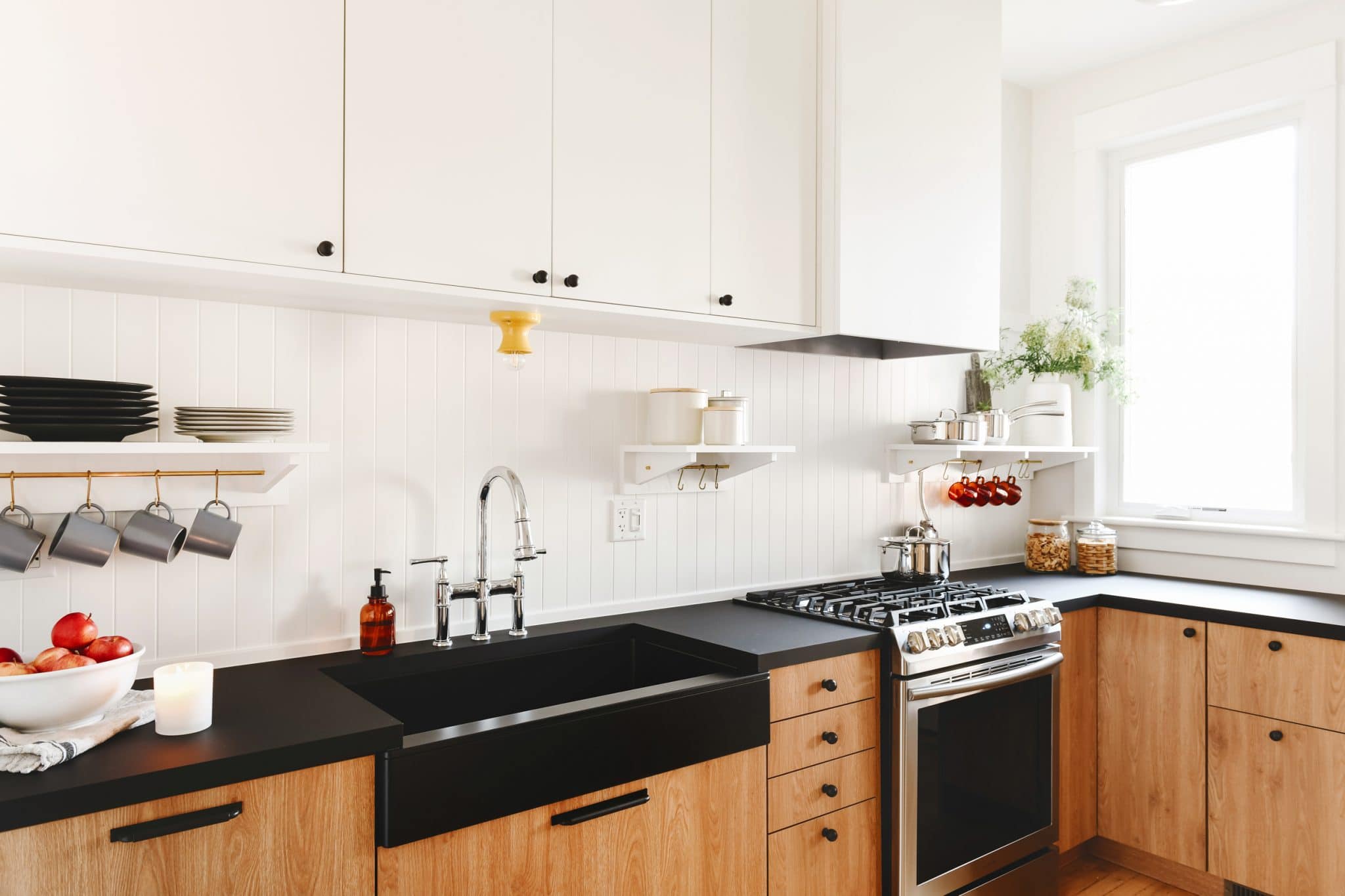 The Two Flat Unit 1 Kitchen Reveal! - Yellow Brick Home