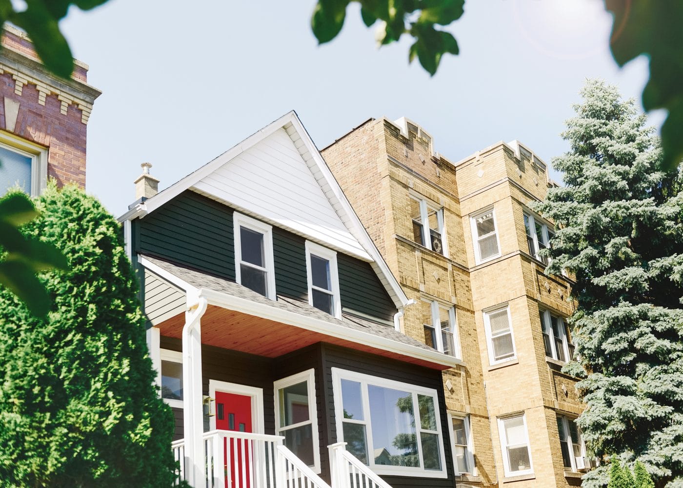 The Two Flat - Yellow Brick Home