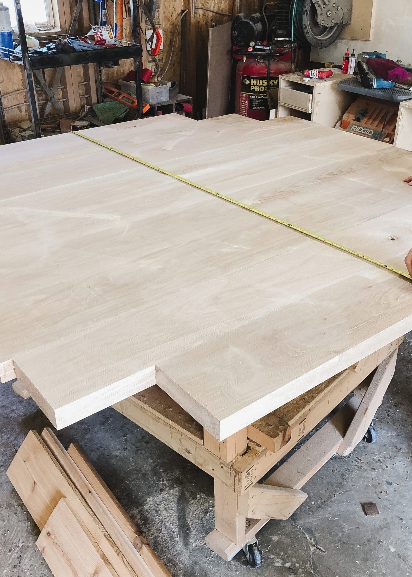 Going Custom With Our New Dining Table - Yellow Brick Home
