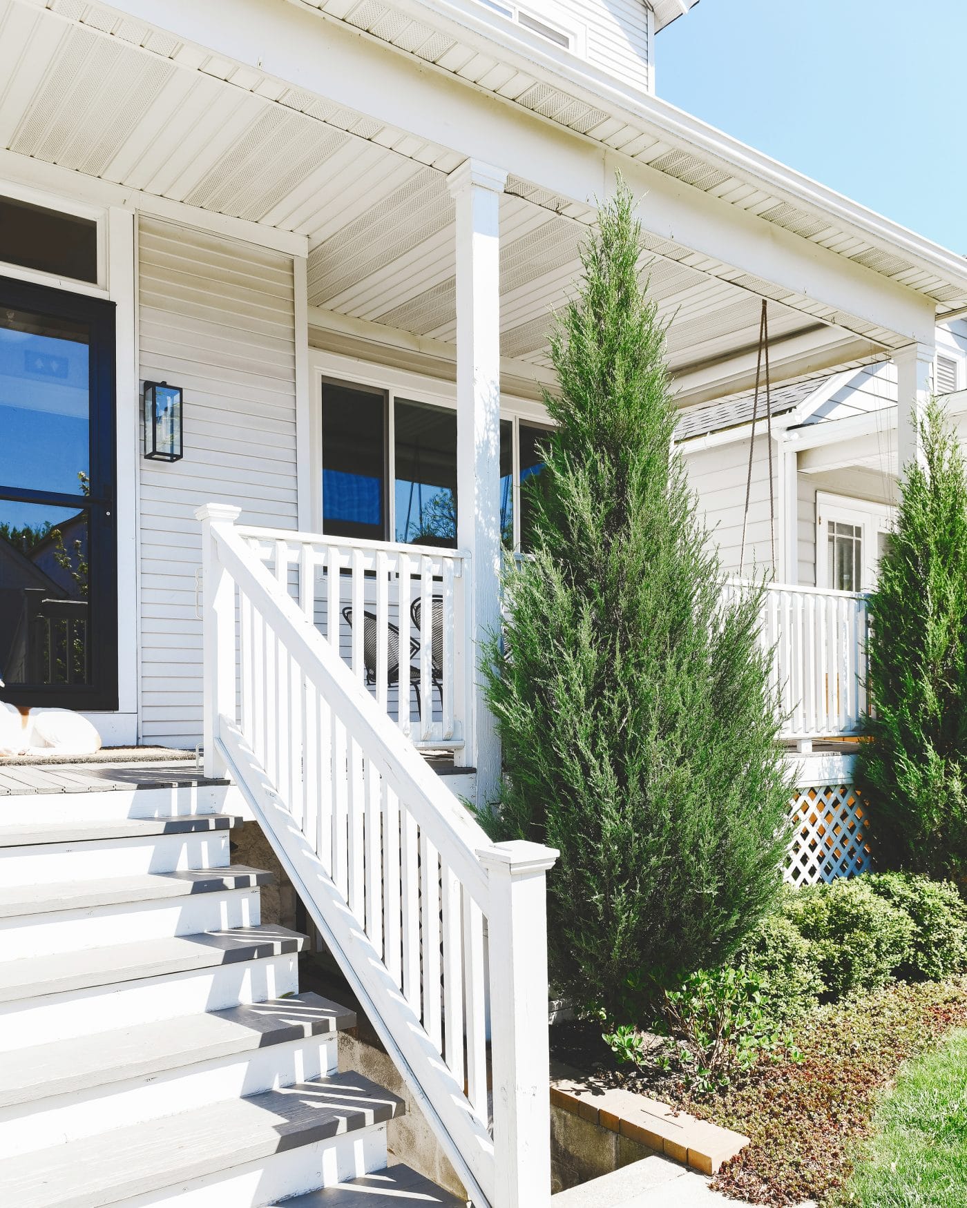 The (Mostly) Complete Exterior Makeover - Yellow Brick Home