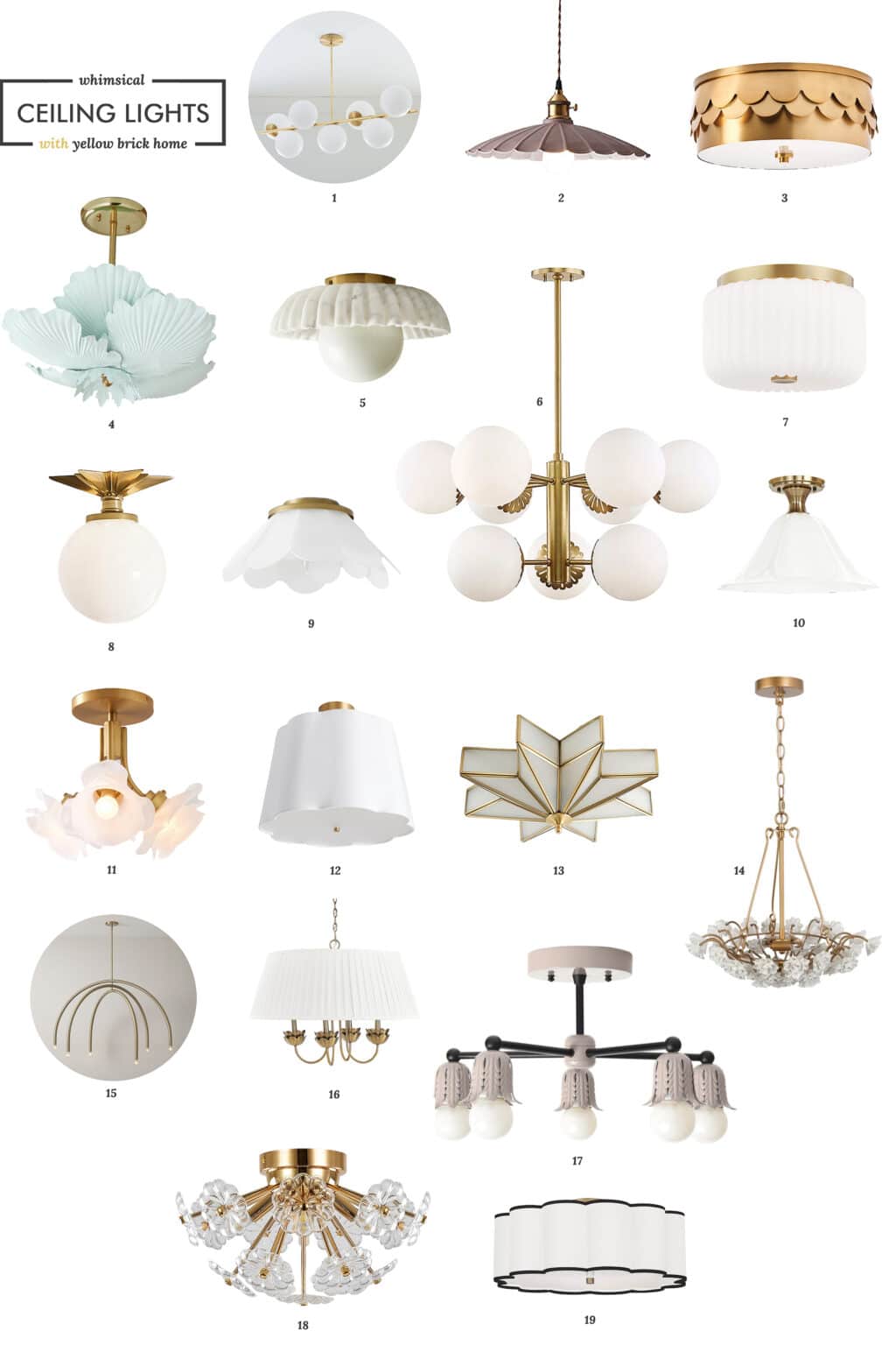 30 Whimsical Lights for Kids and Adults Alike! - Yellow Brick Home
