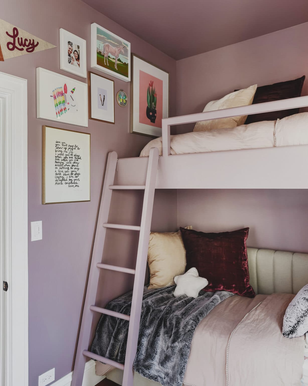Lucy's Big Kid Unicorn Bedroom Reveal! - Yellow Brick Home
