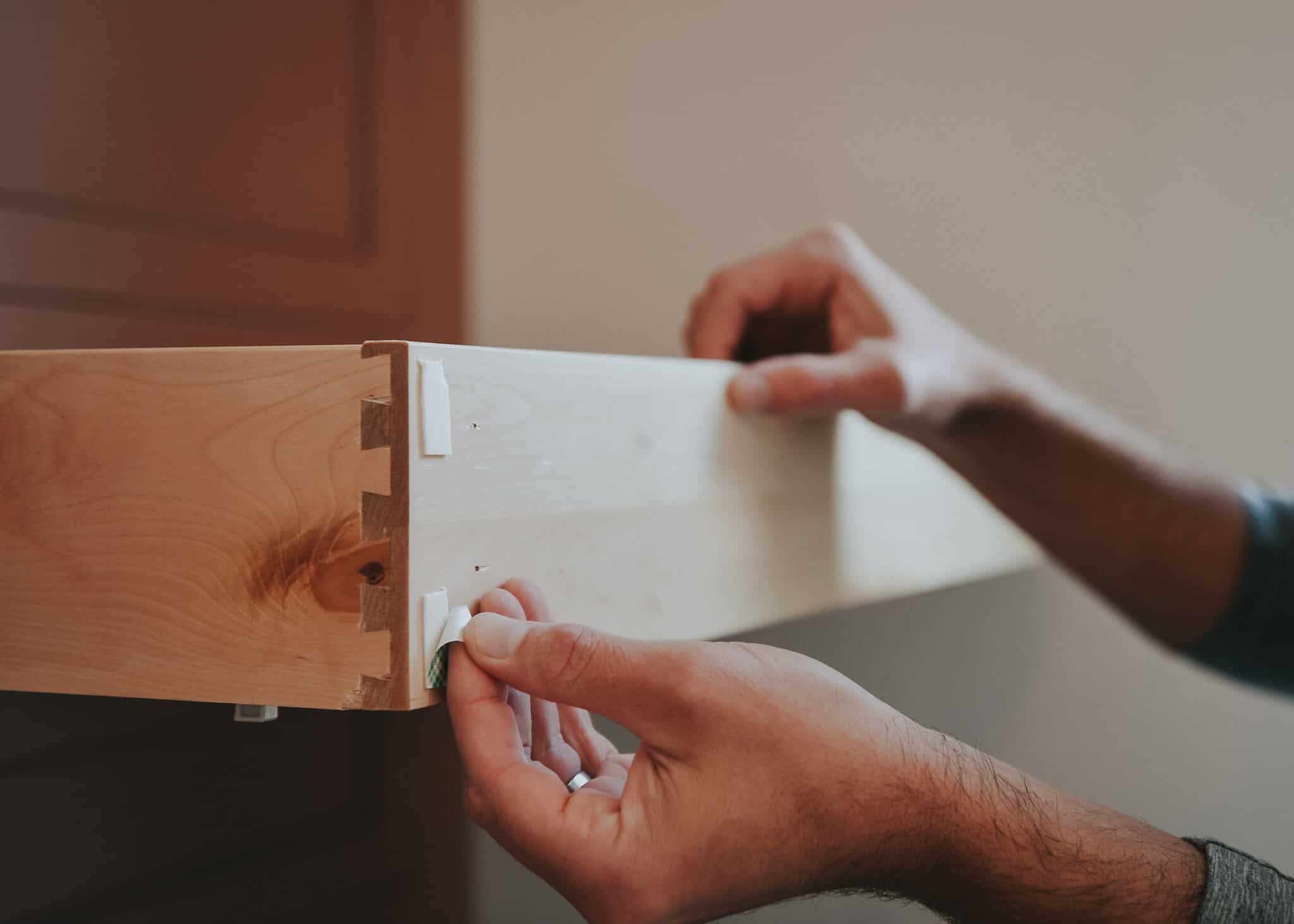 How To Install Drawer Fronts Onto Inset Cabinetry - Yellow Brick Home