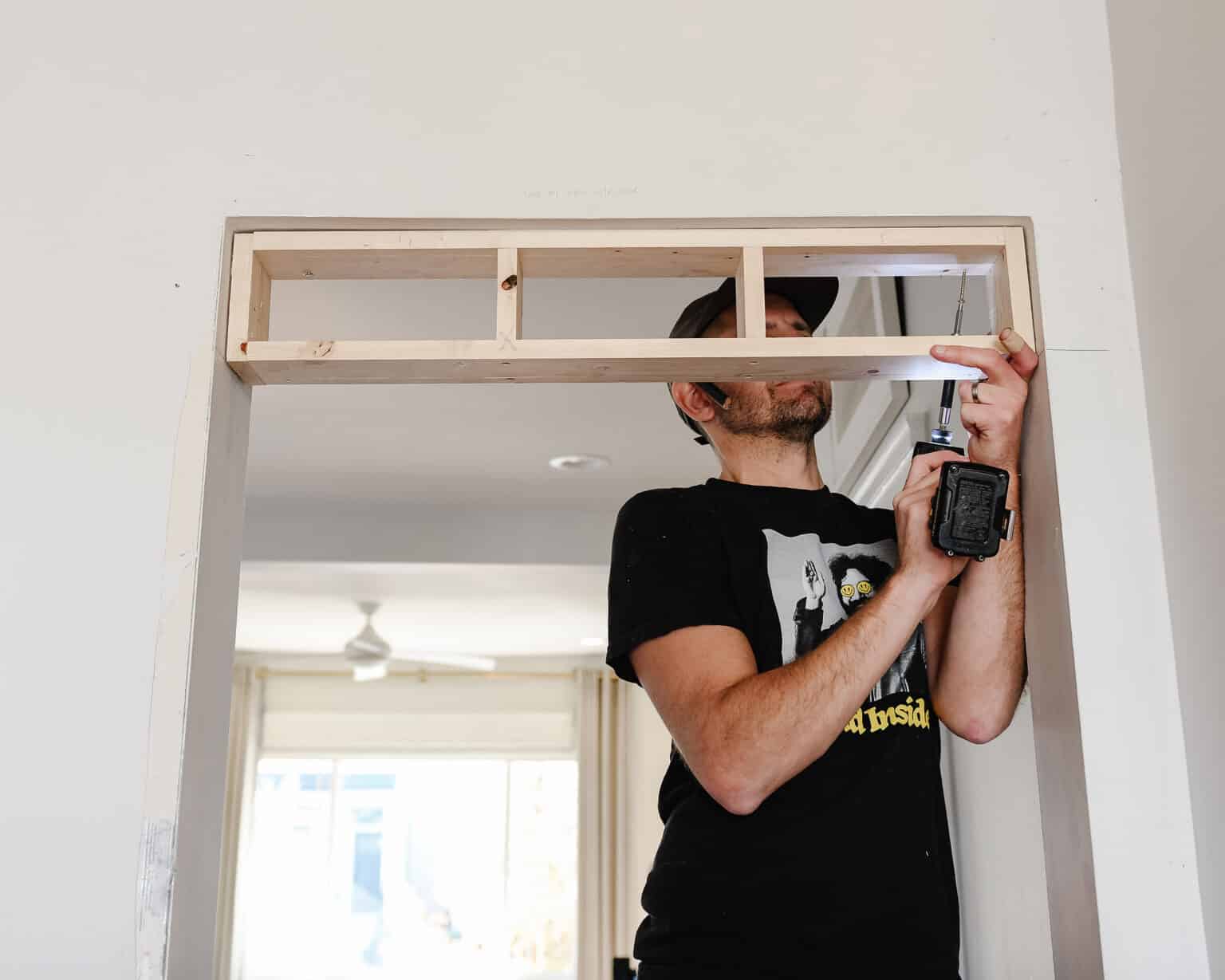 How to Case a Door Opening - Yellow Brick Home