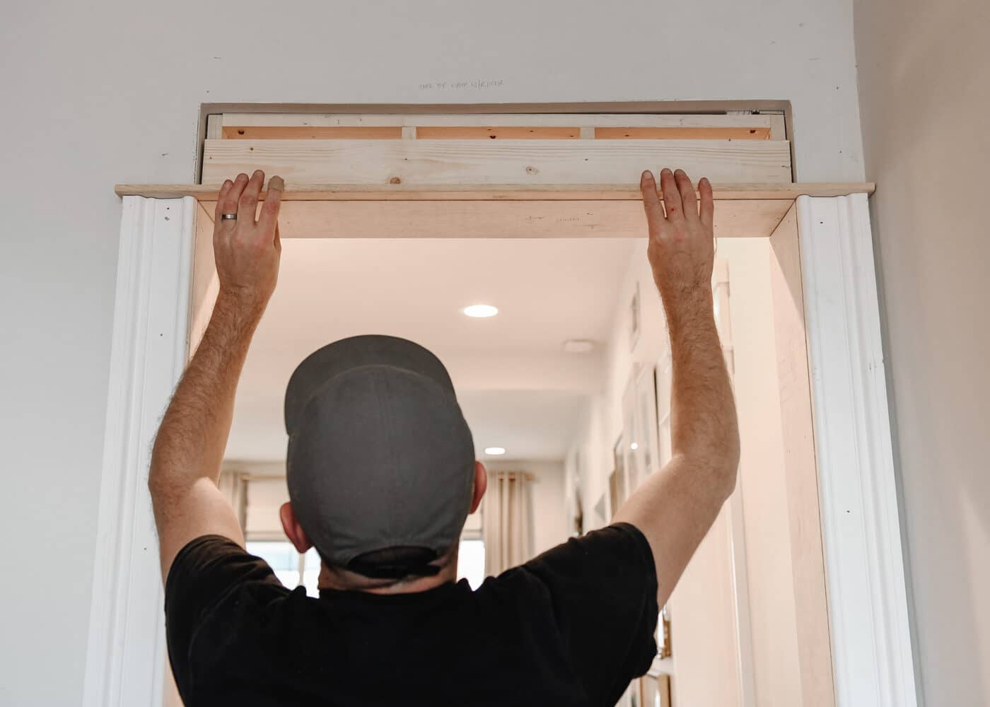 How to Case a Door Opening - Yellow Brick Home