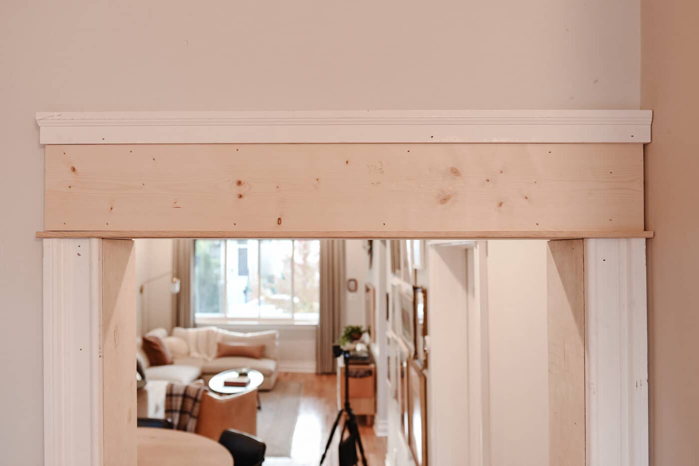 How to Case a Door Opening - Yellow Brick Home