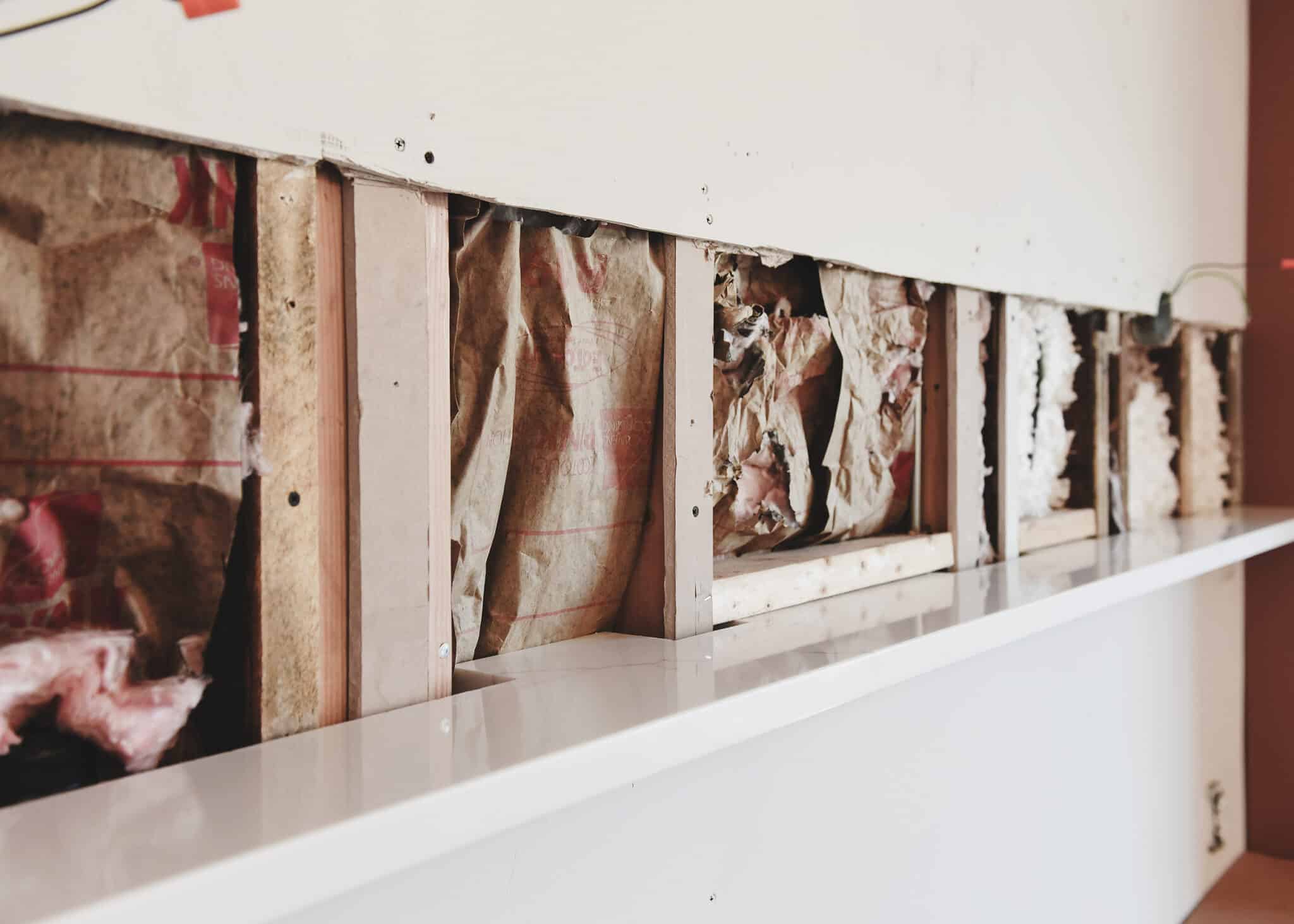 How We Installed a Floating Quartz Shelf - Yellow Brick Home