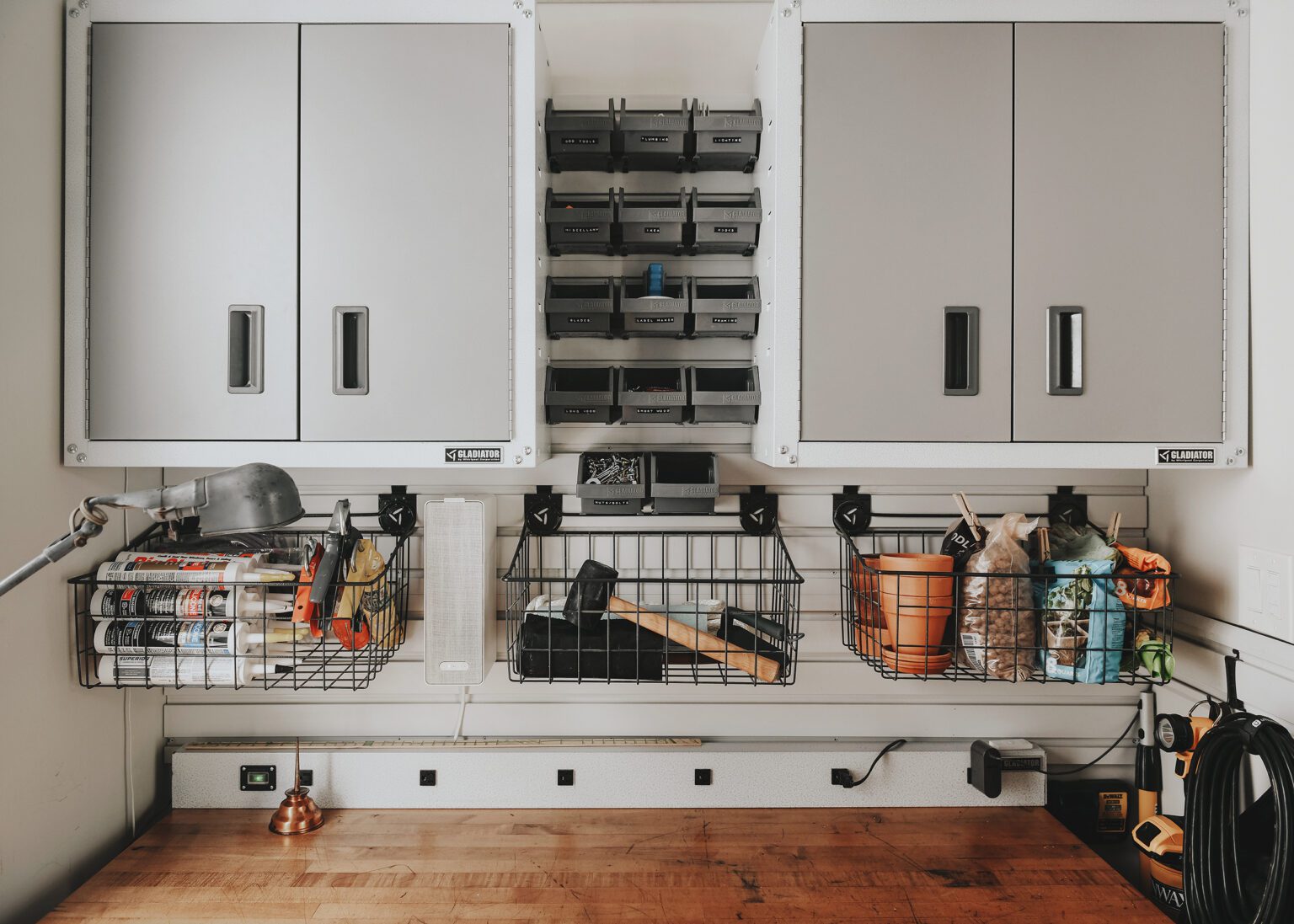 Workshop Organization + How it Looks Today - Yellow Brick Home