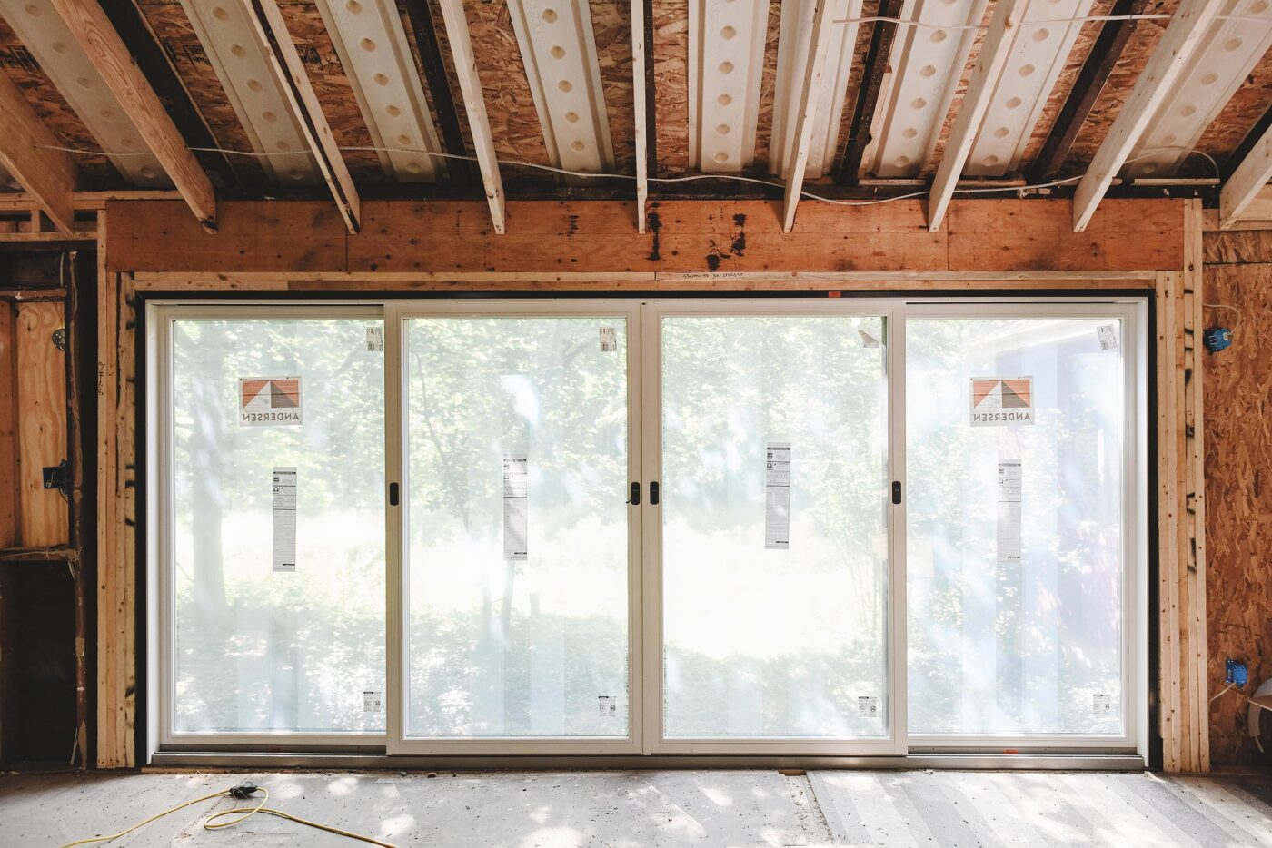 All About the 14' Wide Sliding Door at the Red House - Yellow Brick Home