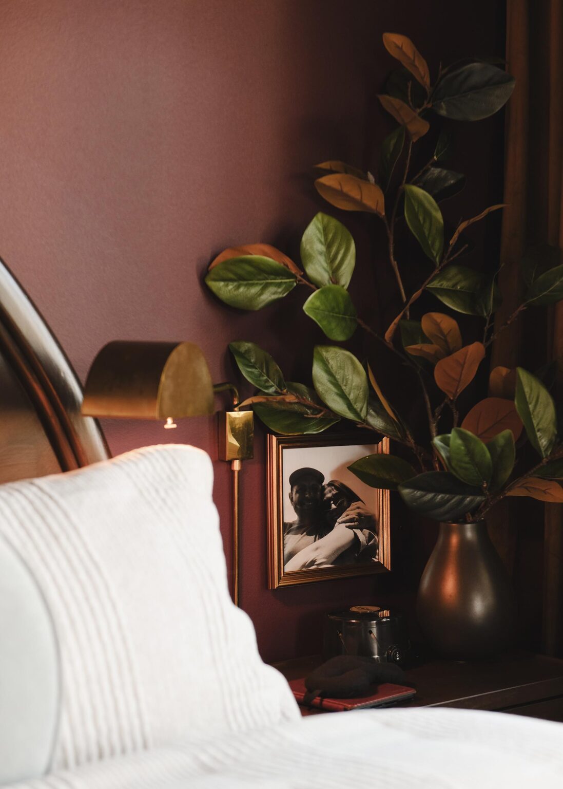 Our Bedroom Got a Moody Makeover - Yellow Brick Home