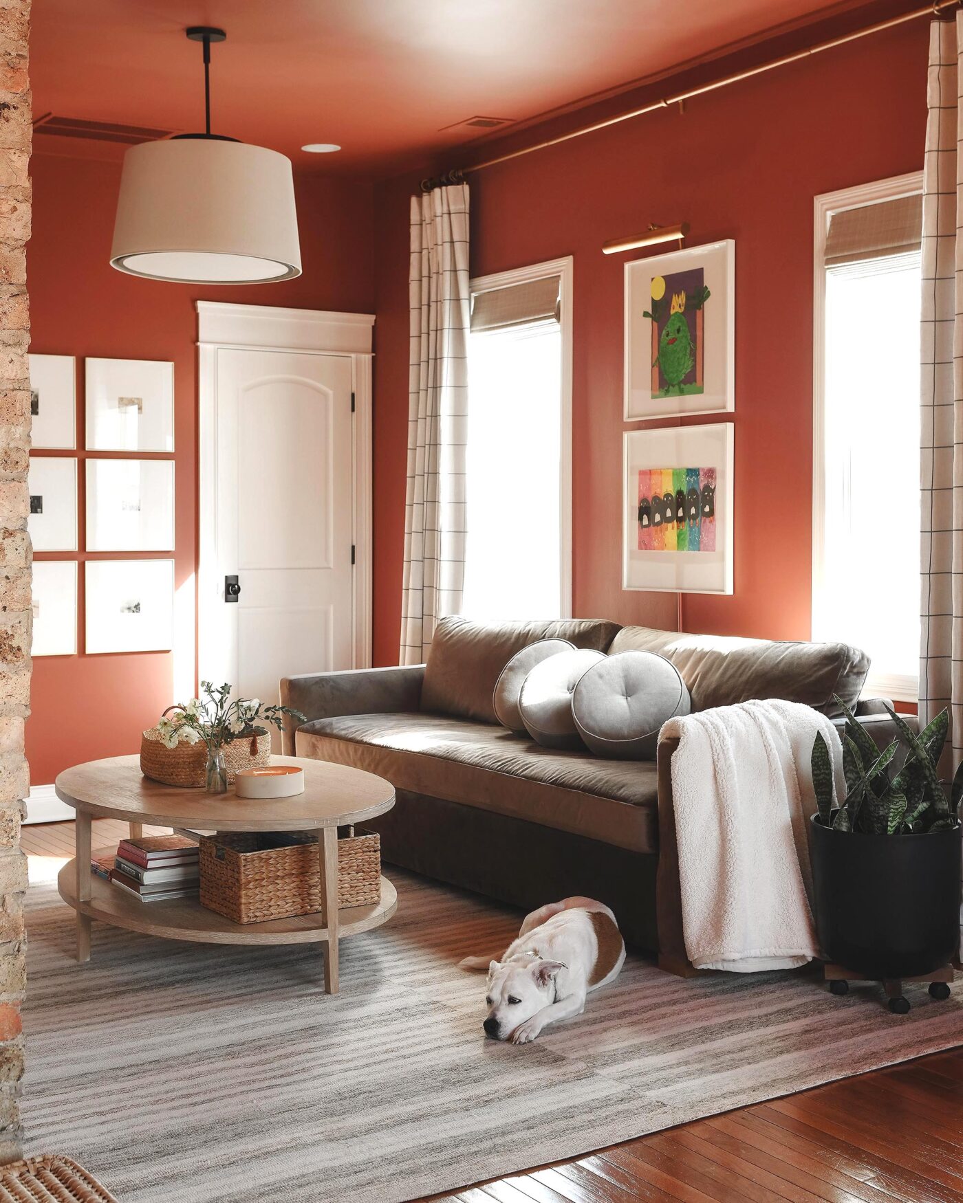 All the Ways We've Used Red In Our Chicago Home - Yellow Brick Home